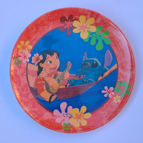 Disney | Dining | Disney Lilo And Stitch Melamine Child Plate | Poshmark